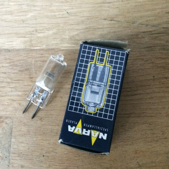 ANCIENNE AMPOULE HALOGÈNE de projecteur NARVA 24v 150W 55410 EUR 15,00 - PicClick FR