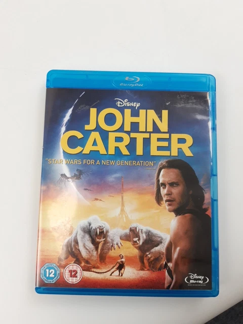 JOHN CARTER BLU-RAY (2012) Taylor Kitsch, Stanton (DIR) [12] Used Like ...