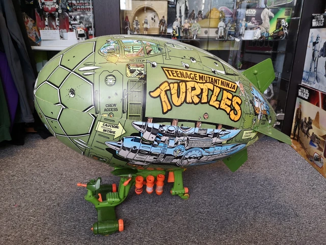 VINTAGE TMNT TEENAGE Mutant Hero Turtles Blimp - Vintage 1988 Complet ...