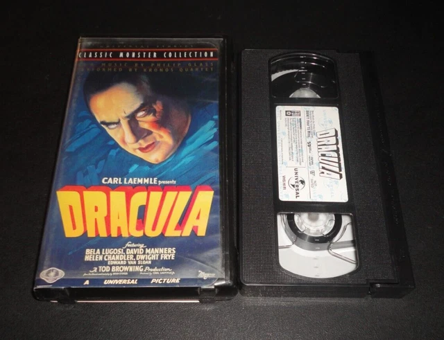 DRACULA (VHS, 1931) Bela Lugosi Horror Vampire Universal Rare Clamshell HTF £5.28 - PicClick UK