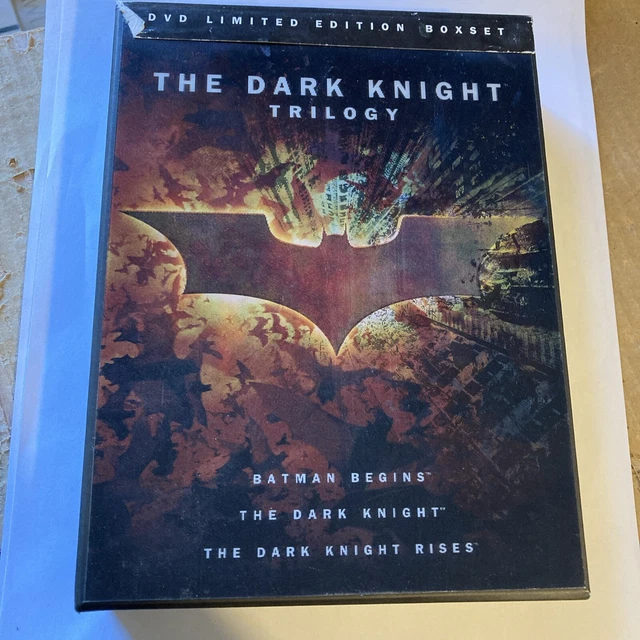 THE DARK KNIGHT Trilogy [Batman] DVD Box Set ED26 591G £5.90 - PicClick UK