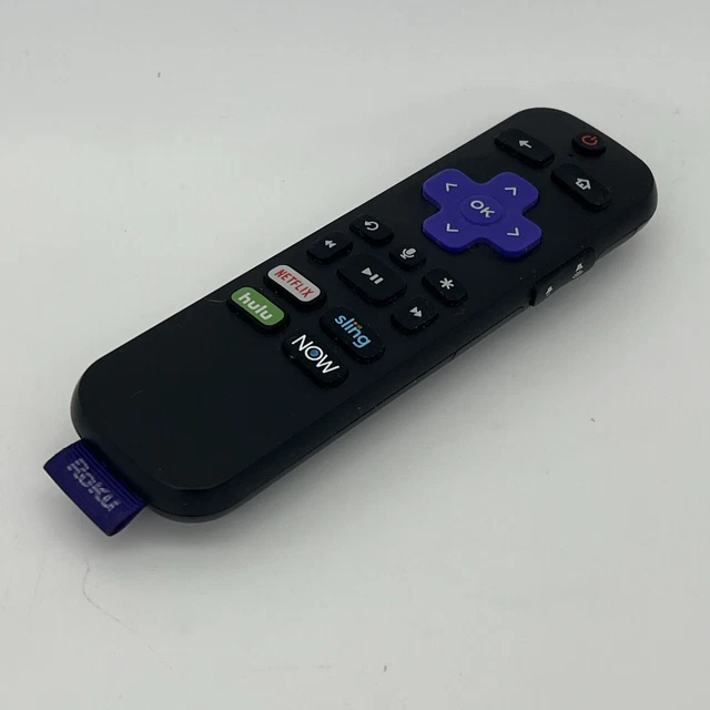 ROKU REMOTE CONTROL Model RC-AL2 Netflix Hulu Sling NOW PlayStation Vue ...