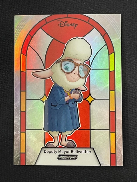 DEPUTY MAYOR BELLWETHER 2025 Kakawow Phantom Disney Stained Glass Red ...