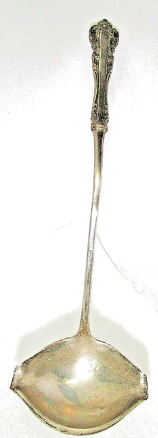VTG VINTAGE GORHAM 100% Solid STERLING SILVER PUNCH LADLE MEDICI NO ...