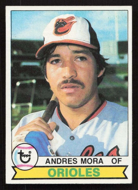 ANDRES MORA 1979 Topps #287 Orioles de Baltimore EX+ {0416 EUR 2,06 - PicClick FR