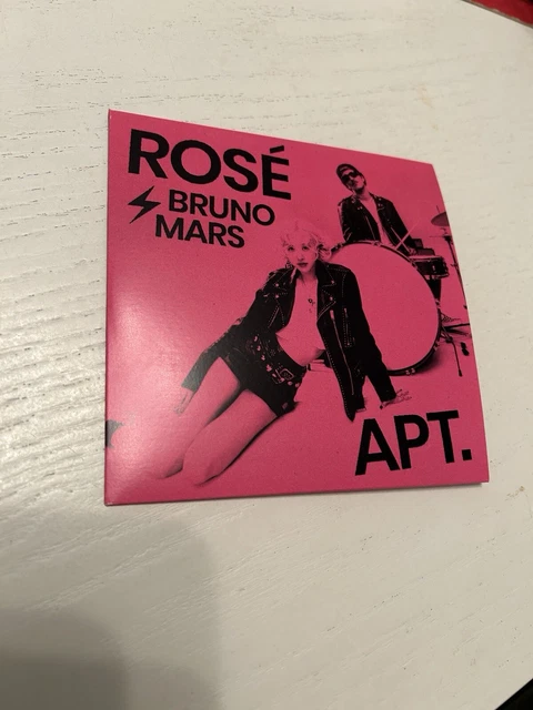 BRAND NEW BLACKPINK Rosé ft Bruno Mars - APT. Single £15.00 - PicClick UK