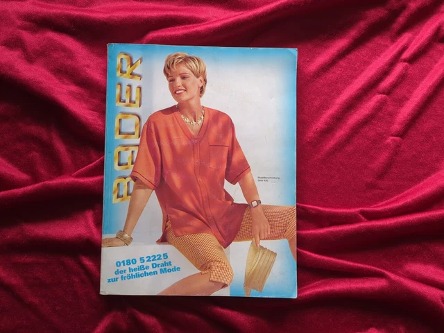 BADER KATALOG FRÜHJAHR Sommer 1997 - vintage Versandhauskatalog #D449 ...