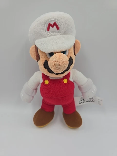 SUPER MARIO OFFICIAL Fire Plush Teddy Bear Good Condition £8.00 ...