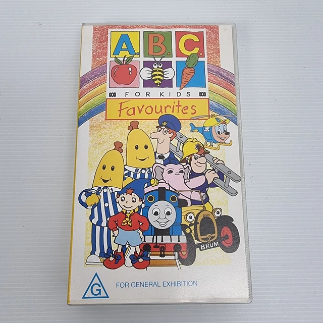 ABC FOR KIDS Favourites VHS Video Tape EUR 14,46 - PicClick FR