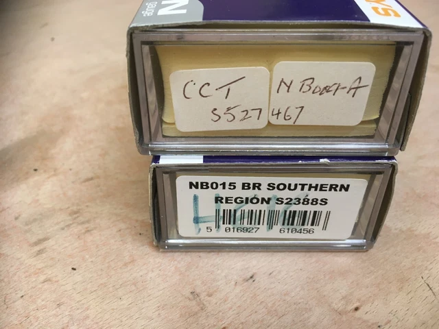 LOT..668B...N GAUGE DAPOL CCT VANS..X..2...S2380 S.....S2388 S.............#20# £29.00 - PicClick UK