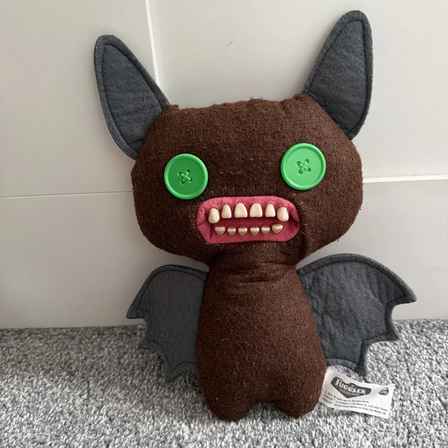 FUGGLER MONSTER BROWN Count Fuggula Winged Bat Green Eyes £22.50 ...