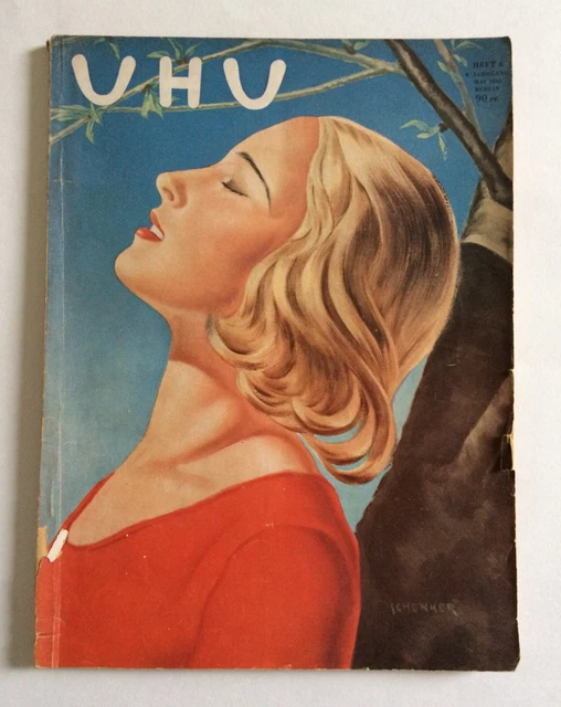 ZEITSCHRIFT UHU Umschlagbild: Karl Schenker 8. Jahrgang Heft 8 Mai 1932 ...