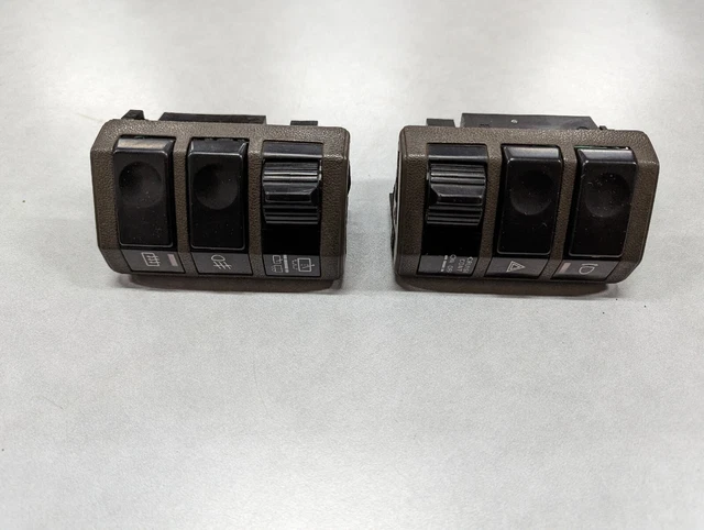 84-89 NISSAN 300ZX Headlight Defrost Dash Combination Switch Z31 OEM ...