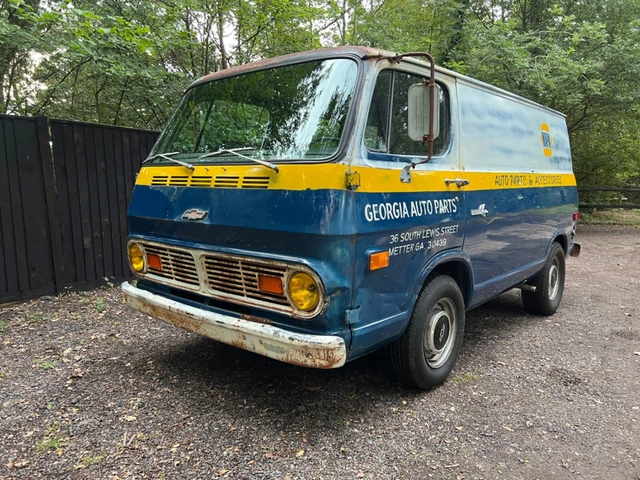 1968 CHEVY PANEL Van 90 G-10 Camper Custom £11,500.00 - PicClick UK