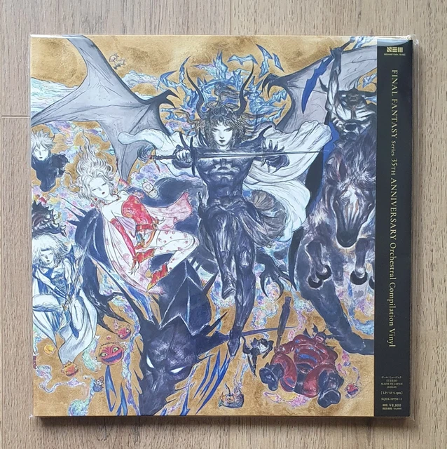 FINAL FANTASY SERIES 35th Anniversary Orchestral Compilation Vinyl 2XLP ...