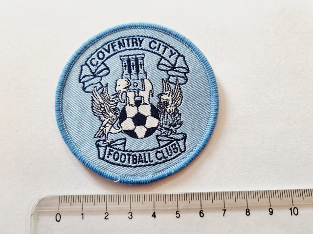 TOPPA PATCH COVENTRY City Calcio Original Vintage Cloth Badge Football ...