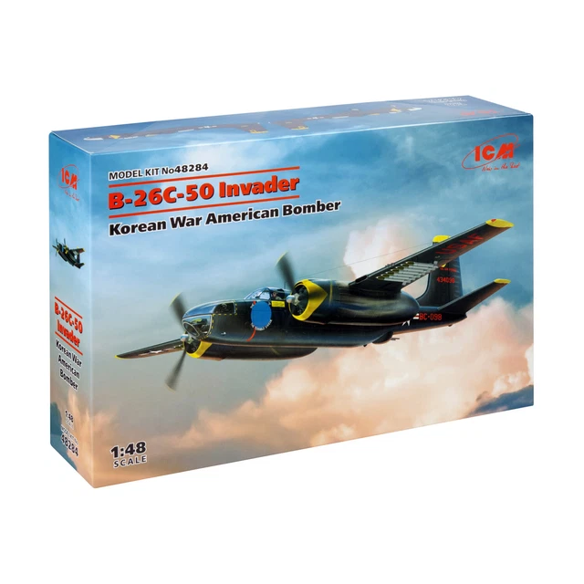 ICM KIT MODELLO B-26C-50 Invader Nuovo EUR 127,95 - PicClick IT