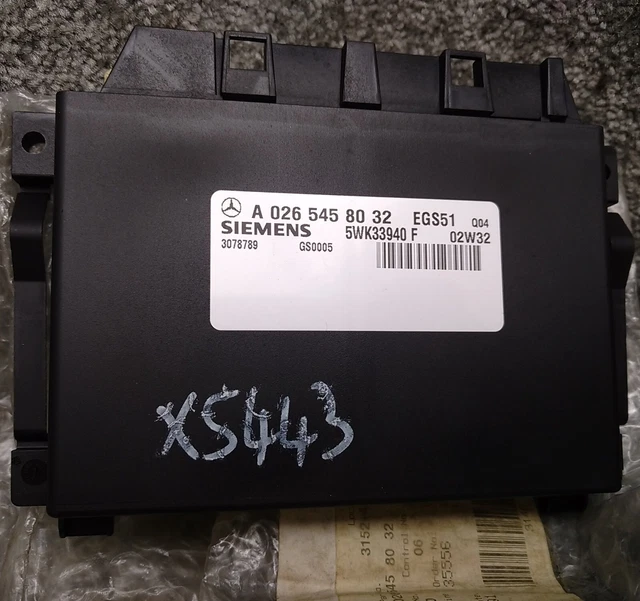 NEW MERCEDES W208 W210 R170 W202 EGS Gearbox ECU Control Unit ...
