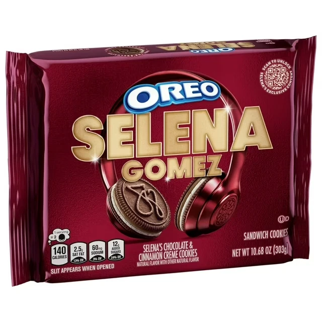 SELENA GOMEZ 🎤 OREO Cookies, Limited Edition 🎧 10.68 oz £16.05 ...