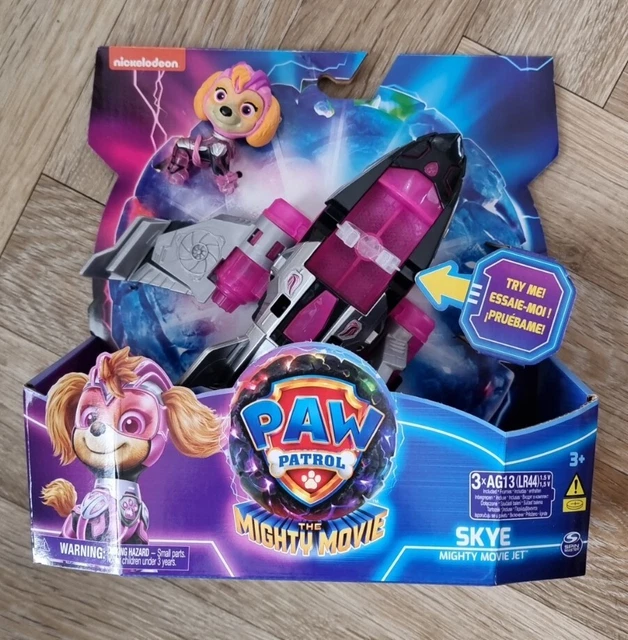 PAW PATROL THE Mighty Movie Skye with Jet £20.00 - PicClick UK