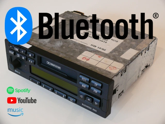 BLUETOOTH FSE UMBAU BMW BUSINESS RDS RADIO E36 E38 E34 E30 E31 Z3 E28 ...
