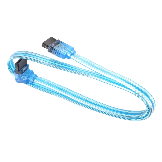 CABLE 3.0 SOLIDSTATE Transparent Blue Serial Port Data Cable With For P ...