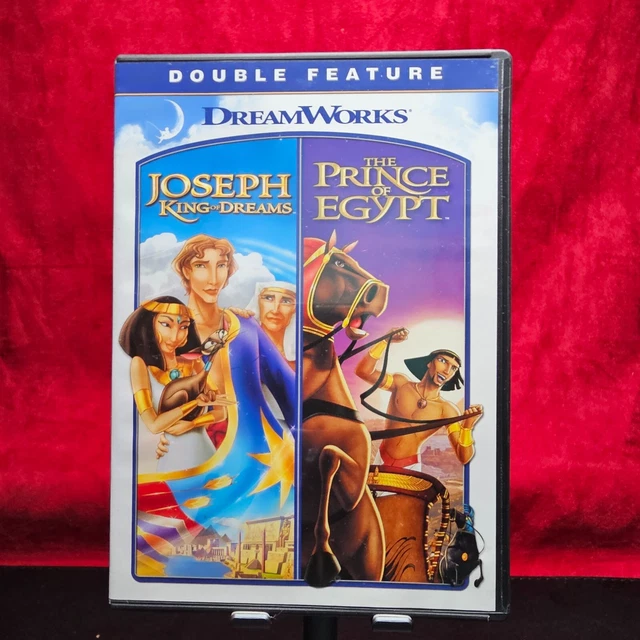 JOSEPH KING OF Dreams The Prince Of Egypt Double Feature Dreamworks DVD ...