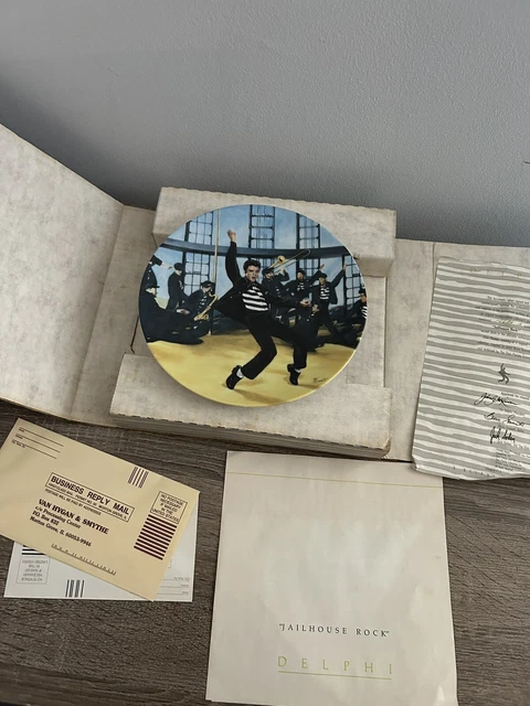 VINTAGE ELVIS PRESLEY Limited Edition Delphi Collector Plate #2 ... VINTAGE ELVIS PRESLEY Limited Edition Delphi Collector Plate #2 ...