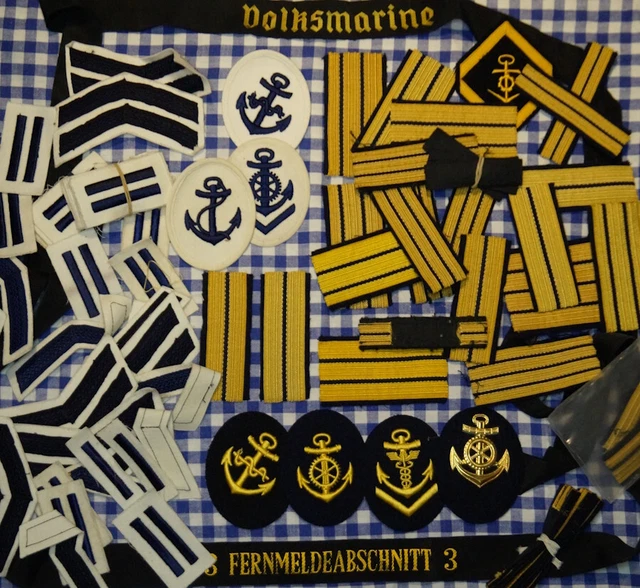 VOLKSMARINE NVA BUNDESMARINE Bundeswehr Marine Kriegsmarine Konvolut ...