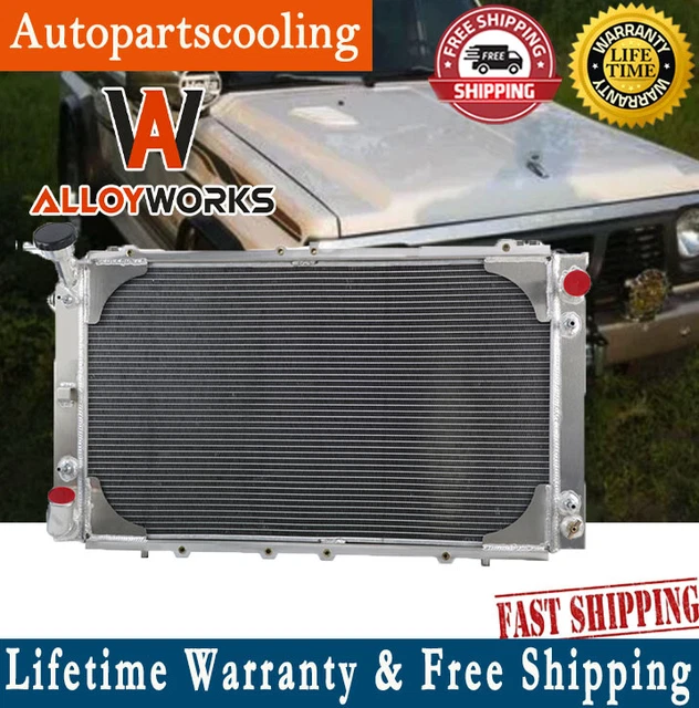 RADIATOR 3 ROWS Fit Nissan GQ Y60 PATROL 2.8L Diesel 3.0 Petrol 4.2L ...
