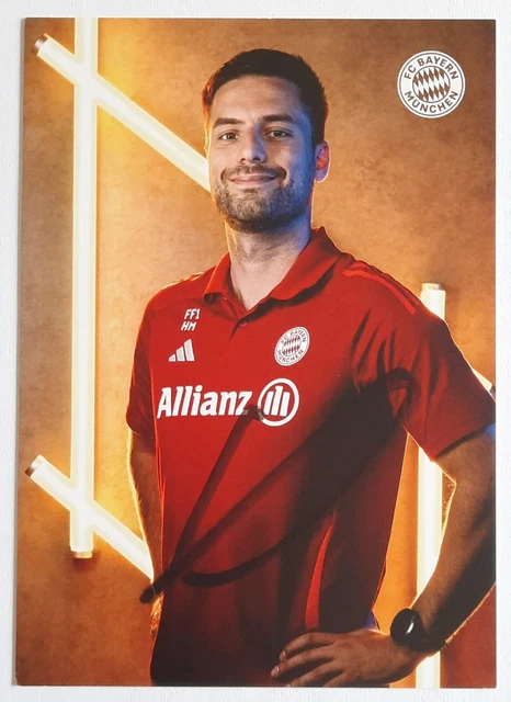 HAMID MASOUM BEYGI Autogrammkarte Saison 2024/2025 FC Bayern München ...