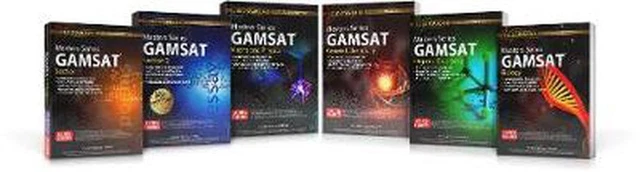 THE 2021-2022 NEW Masters Series GAMSAT Textbook - All 6 Books by The ...