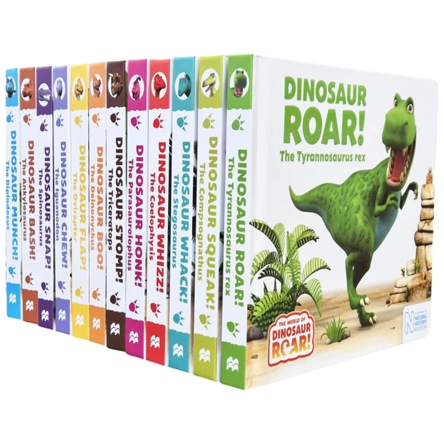 WORLD OF DINOSAUR Roar Series 12 Books Collection Set by Peter Curtis ...