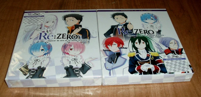 RE : ZERO Ed.coleccionista Article 1-2 Neuf Scellé 4 Blu-Ray + 2 Livres ...