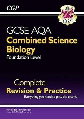 9-1 GCSE COMBINED Science: Biology AQA Foundation Complete Revision & Practice w EUR 28,18 ...