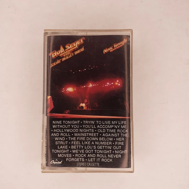 BOB SEGER AND The Silver Bullet Band Nine Tonight Cassette Tape £3.42 ...