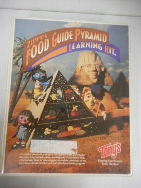 ZIPPY'S FOOD GUIDE Pyramid VHS Learning Kit With Teachers Manual EUR 26 ...