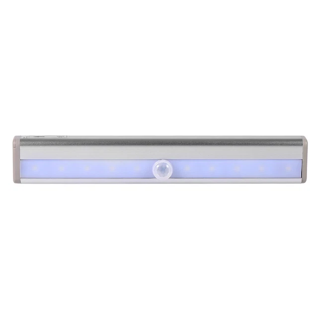 10 LED INFRARED Body Motion Detector Wireless Sensor Closet Cabinet ...