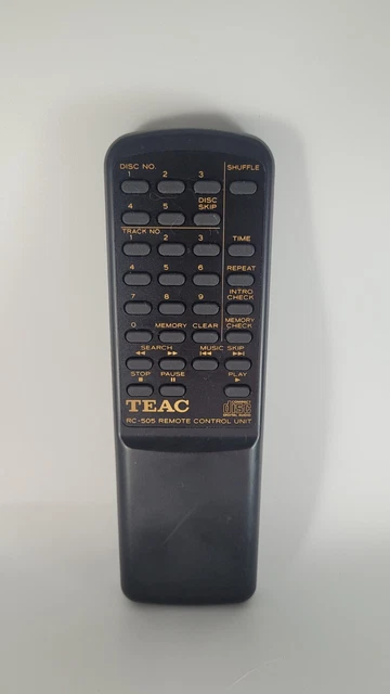 Teac Cd Player Remote Control FOR SALE! - PicClick