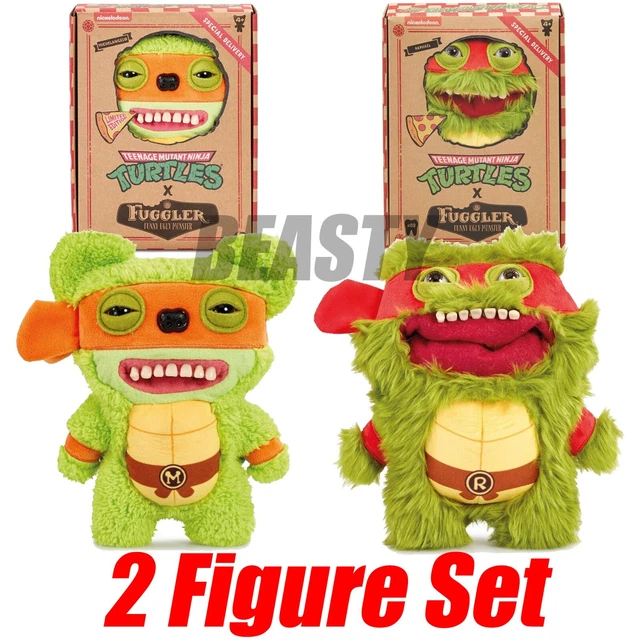 FUGGLER TMNT TEENAGE Mutant Ninja Turtles Raphael and Michelangelo 2 ...