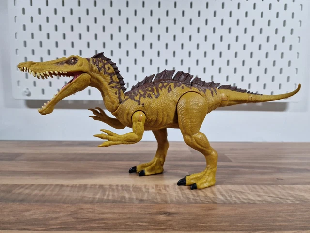 JURASSIC WORLD DINO Rivals Mega Dual Attack Suchomimus Dinosaur Action ...