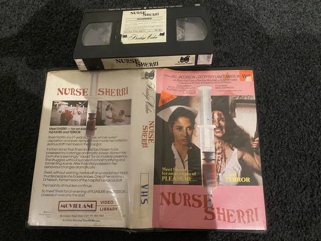 RARE/ NURSE SHERRI Vhs/ Original R-rated Prestige Horror Video £37.73 ...