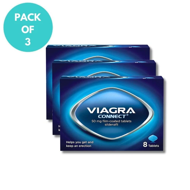 VIAGRA CONNECT - 50mg per tablet-Pack of 4 Tablets (Must complete ...