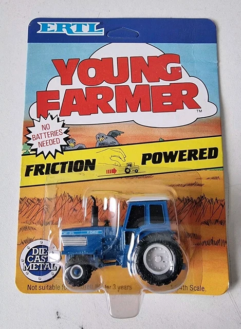 ERTL YOUNG FARMERS Friction Powered Ford TW35 Tractor - 1/64 Scale ...