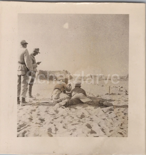 FOTO PANZER GR. Afrika, (DAK), Oberstleutnant Roske u. Kameraden 02 (MJ ...