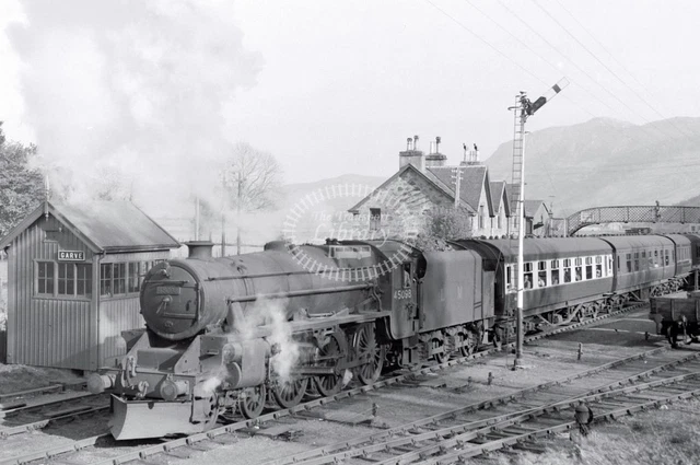 PHOTO BR BRITISH Railways Steam Locomotive Class 5MT 45098 at Garve £1. ...
