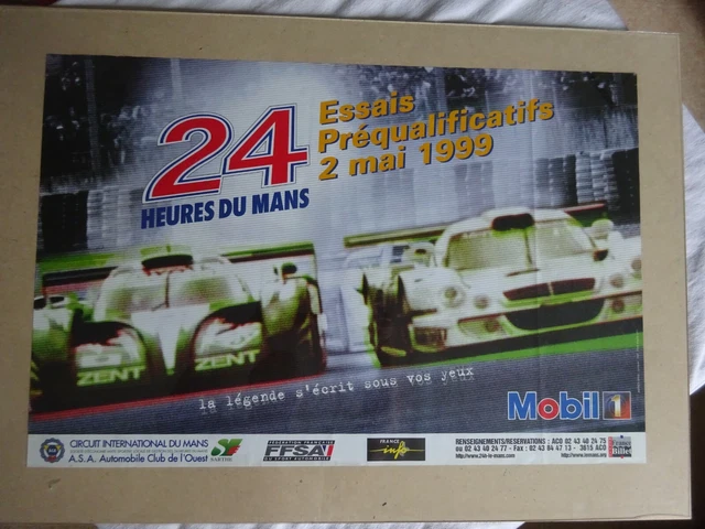 Essais PrÉqualificatifs 24 Heures Du Mans 1999 Course Le Mans 1999