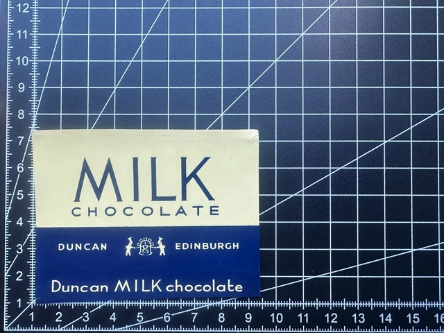 VINTAGE DUNCAN MILK Chocolate Sweet Wrapper Confectionery £4.99 ...