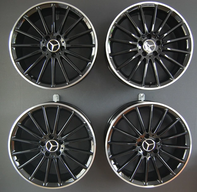 GENUINE SET ALLOY Rims 19 Inch Mercedes Cla W117 Cla45 A45 W176 W177 £ ...