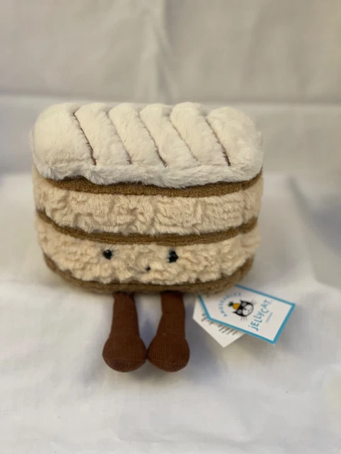 BRAND NEW JELLYCAT Amusables Paris Patisserie Milie Mille-Feuille £45. ...